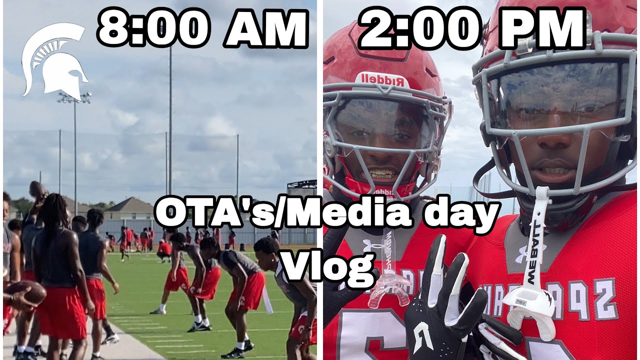 Day In The Life: D1 high school commit OTA’s/ Media day … - YouTube