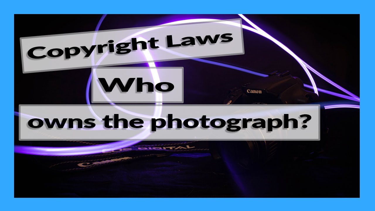 Who owns the photograph - Copyright - YouTube