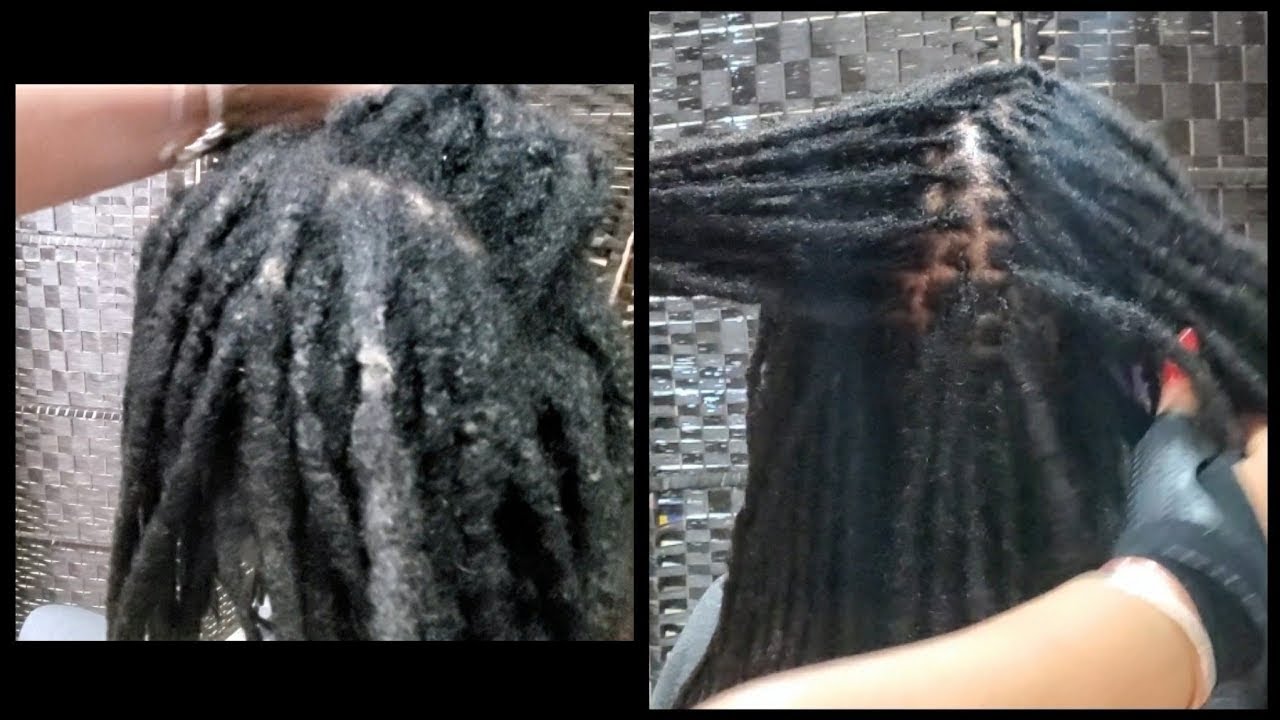 How To Wash Dreadlocks (No Retwist) | My Wash Routine #dreadlockjourney ...