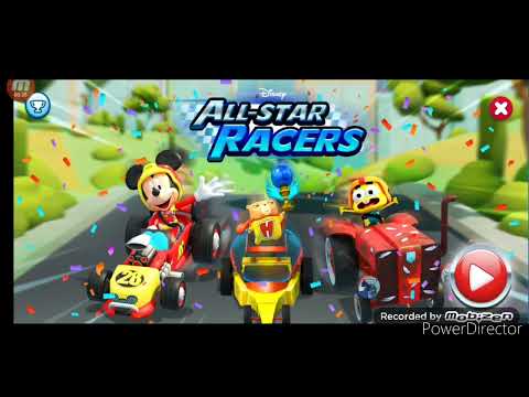 Disney all-star racers - two double cup with Evie (Novice) part 2 - YouTube