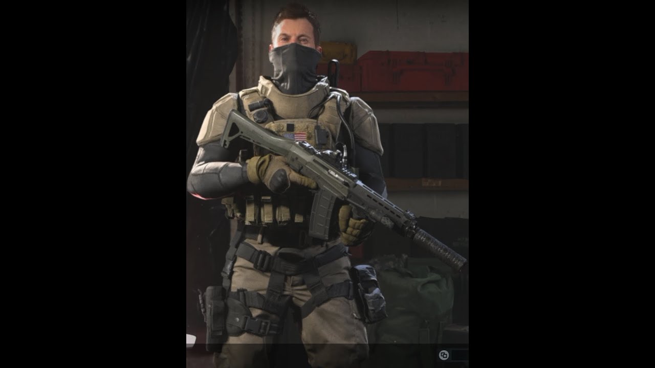 Fallout 4 - COD MW Alex '' Sidewinder '' Variant Skin MOD - YouTube