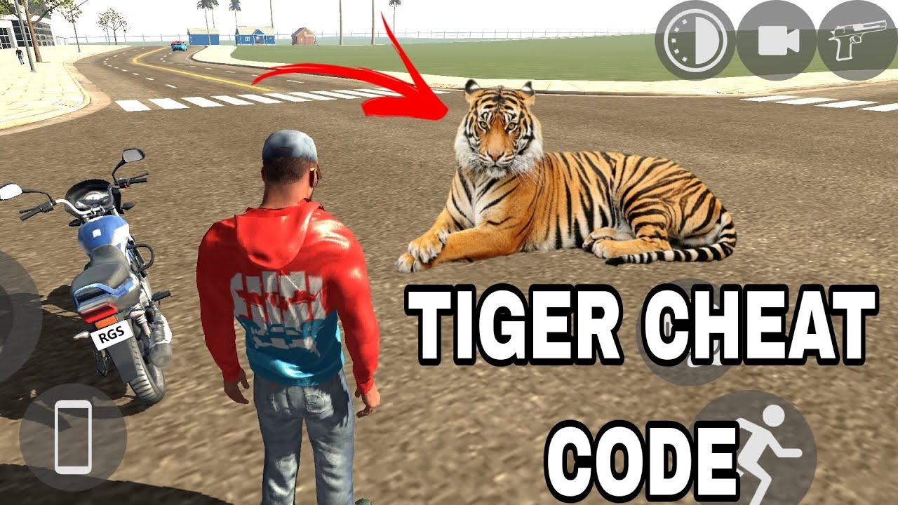 Indian bike driving 3d tiger cheat code - YouTube