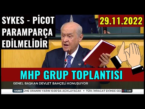 MHP Grup Toplantısında Devlet Bahçeli'nin Konuşması  29.11.2022