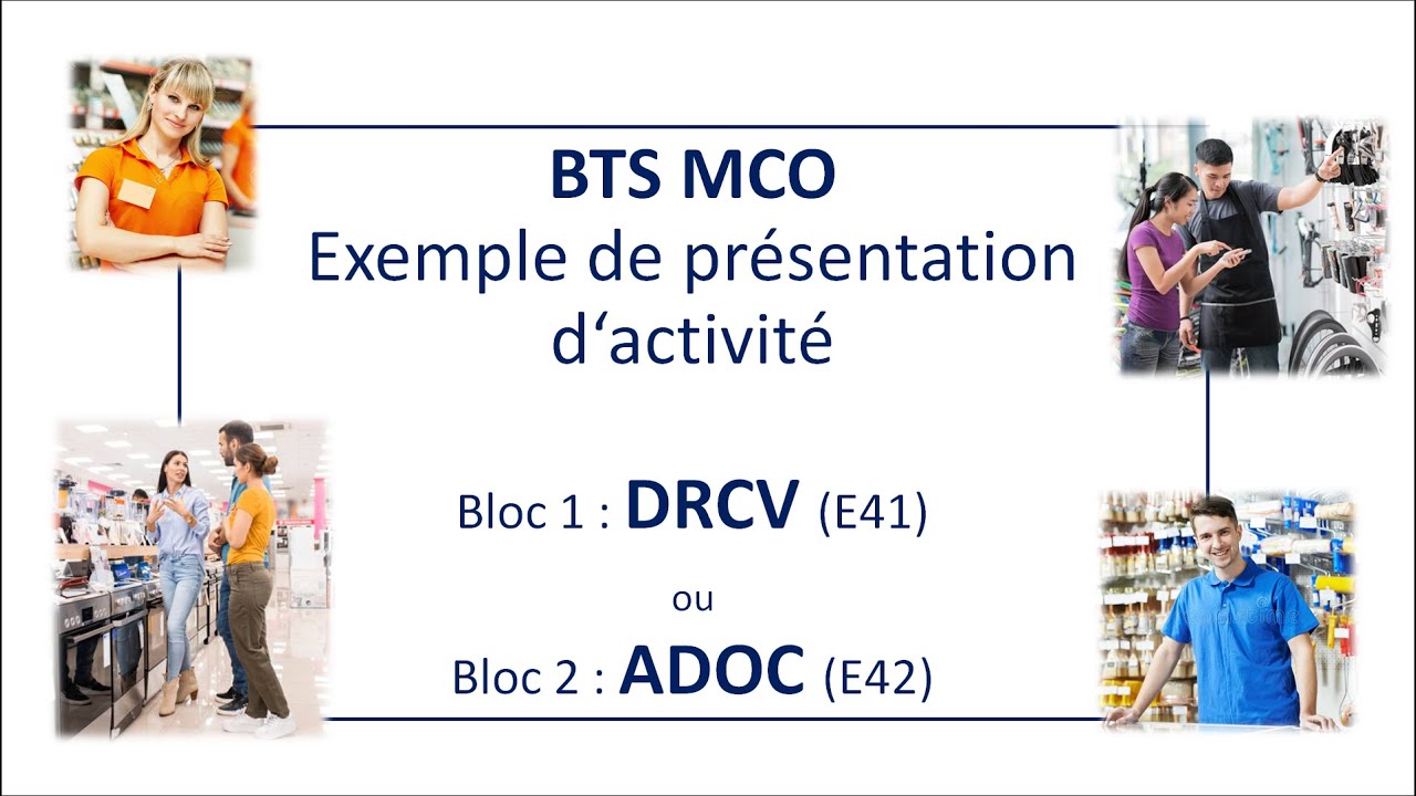 Présentation activité DRCV - BTS MCO - Compétence 413 : Vendre dans un ...