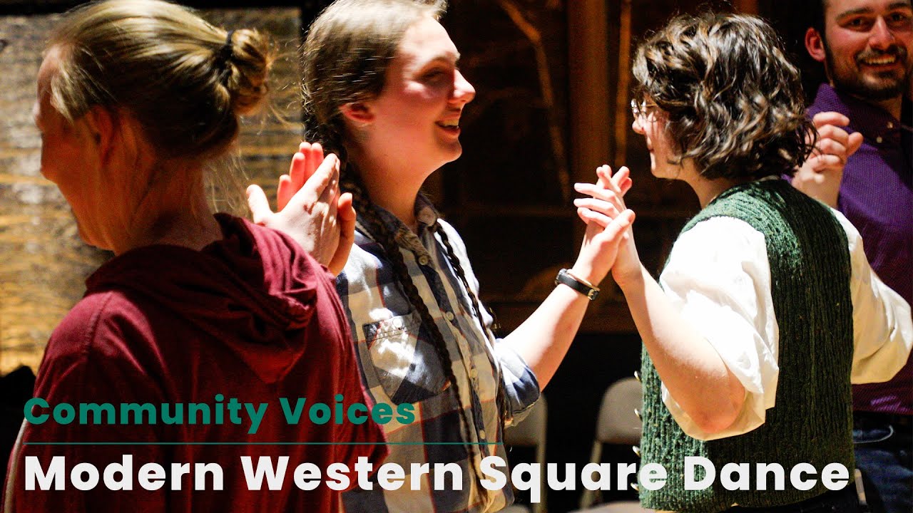 Modern Western Square Dancing at Log Cabin in Grand Marais - YouTube