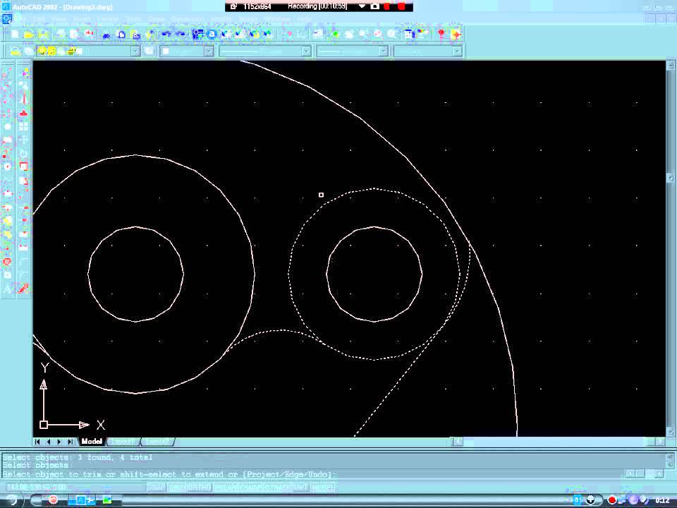 Autocad 2002 ludi tutorial - YouTube