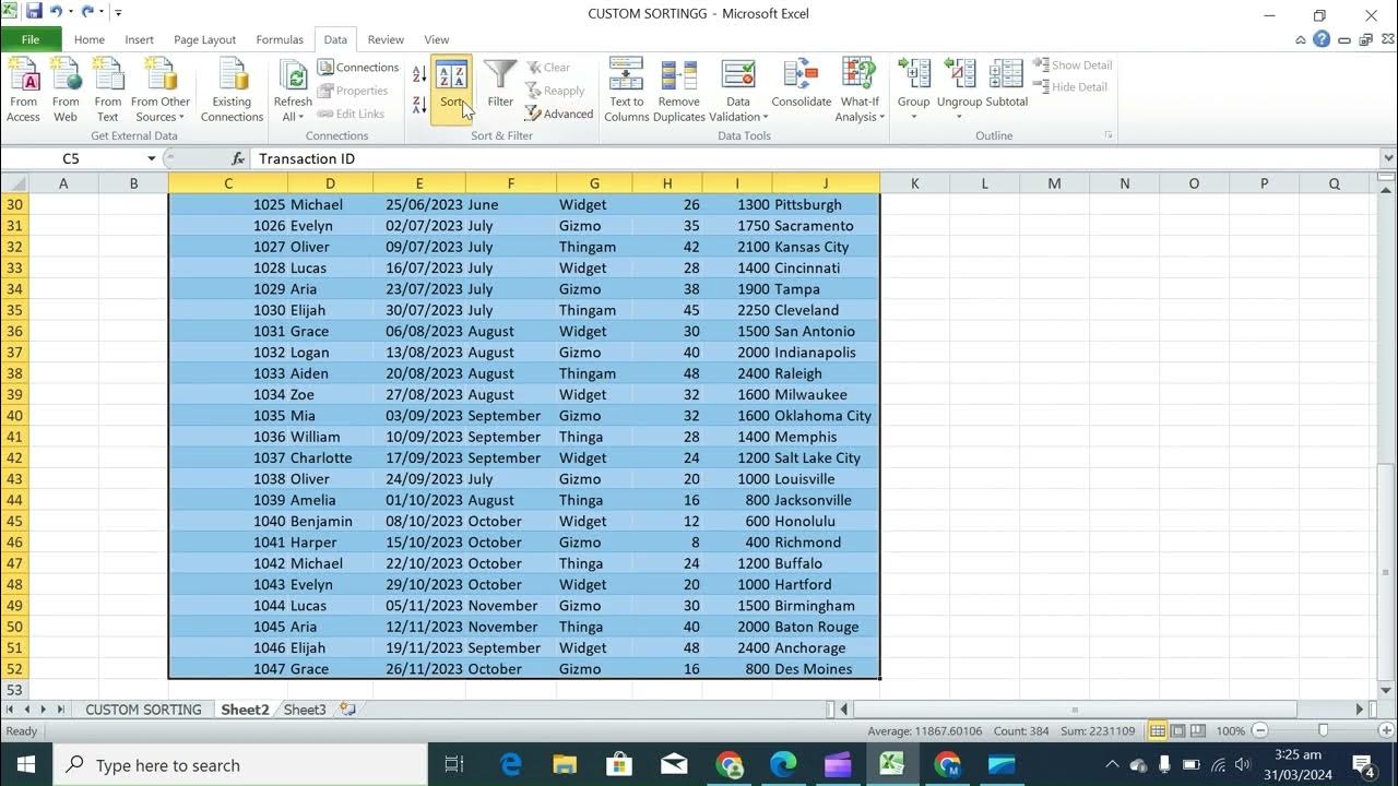 Custom Sorting In Excel How To Create Custom Sort List In Excel Easy Step By Step