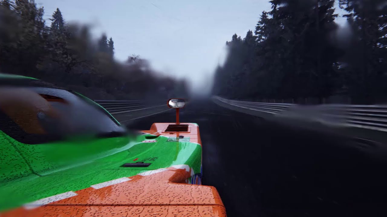 Assetto Corsa Rain FX Test - YouTube