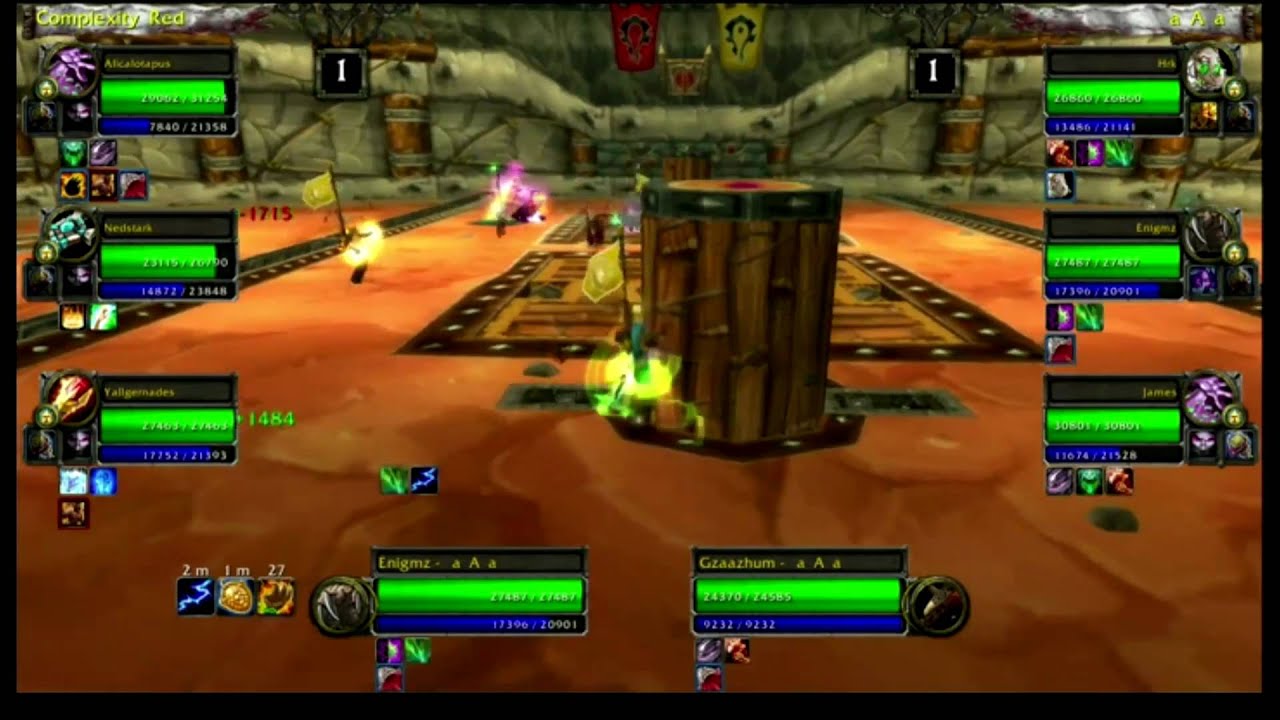 BlizzCon 2010 WoW Arena 3on3 Grand Final Complexity Red vS aAa Round 3 ...