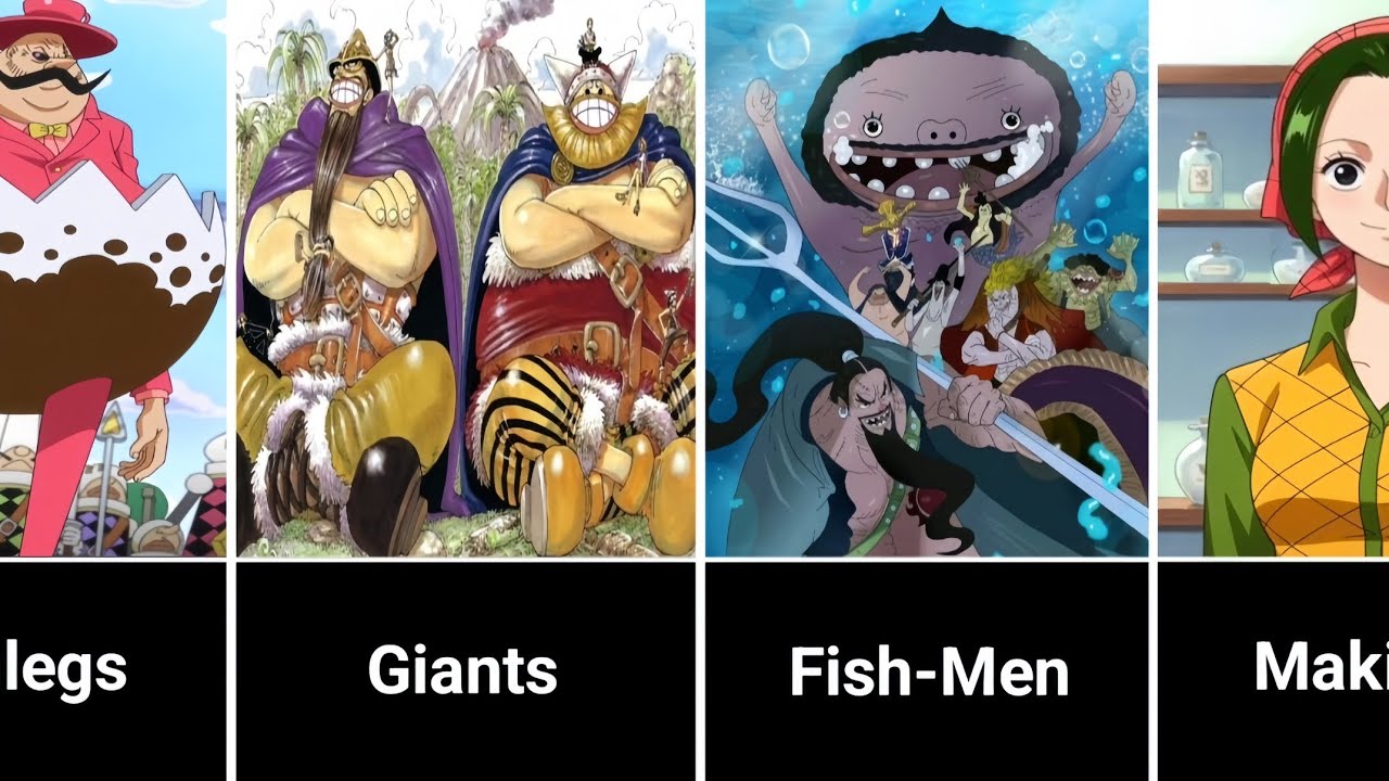 All Species in One Piece - YouTube