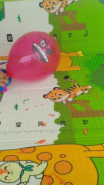 BIG balloon happy birthday inflation and satisfying#shorts - YouTube