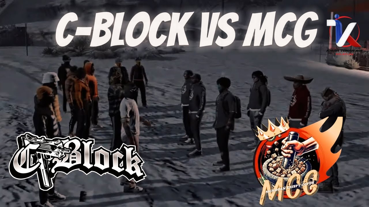 PERTAMA KALINYA C-BLOCK WAR GANG ‼️- GTA V ROLEPLAY INDONESIA #kitarp # ...