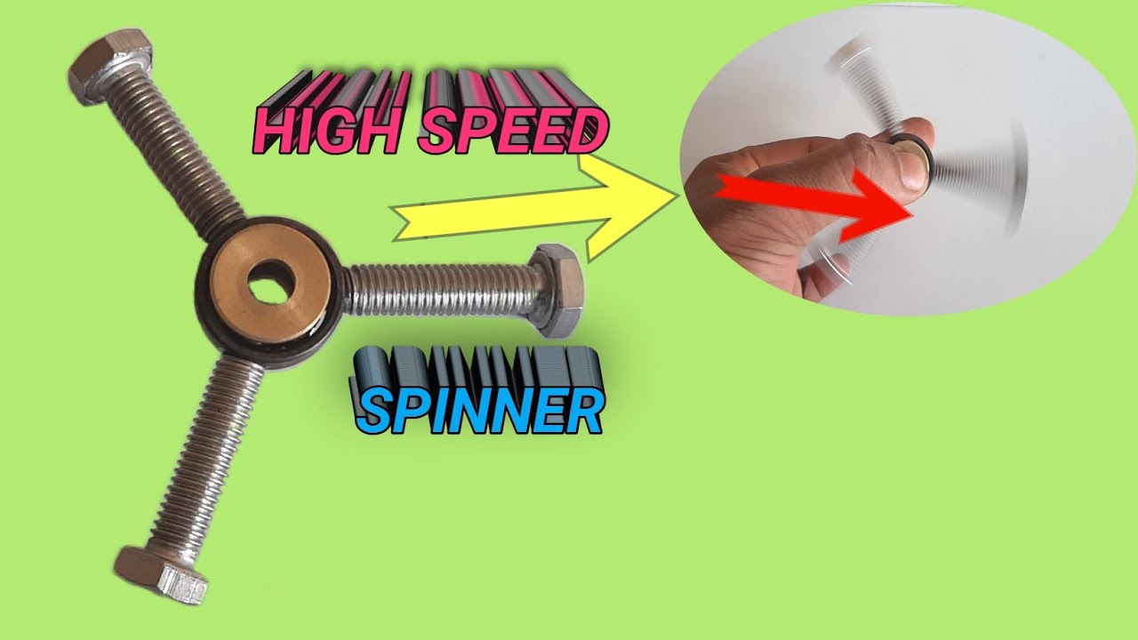 How to Make Spinner | Original Fidget Spinner | Make Spinner at Home ...