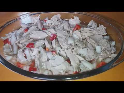 Salpicon de atun(receta canaria)