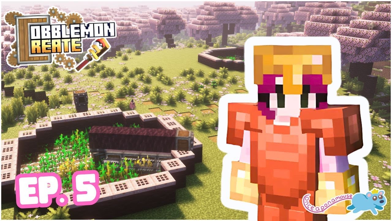 Wheat Farming, But Make It Cute! Cobblemon x Create Ep. 5 ...