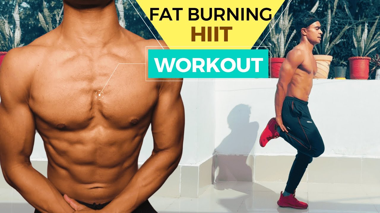 Fat Burning HIIT Workout | Full Body No Equipment - YouTube