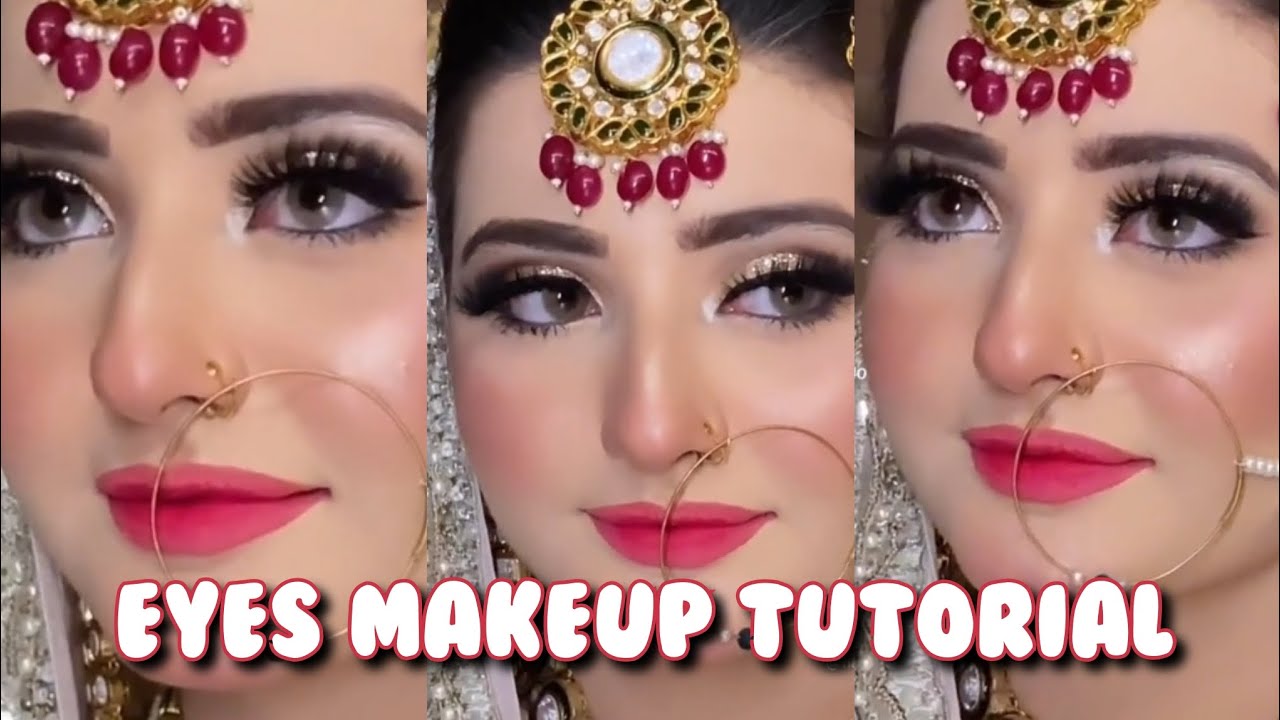 Complete Eye Makeup | Modern Eye Makeup | Bridal Eye Makeup - YouTube