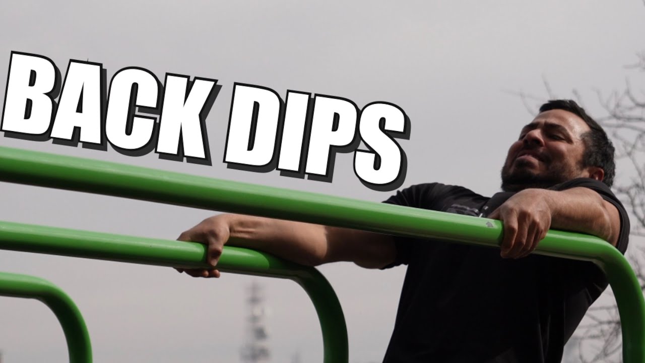 BACK DIPS (Lats Dips) | Fondos Dorsales - HAZLO DE ESTA MANERA ...