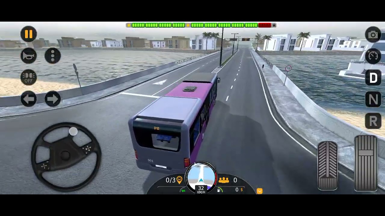 Bus drive very fast with excellant driver #game #bus #viral #game # ...