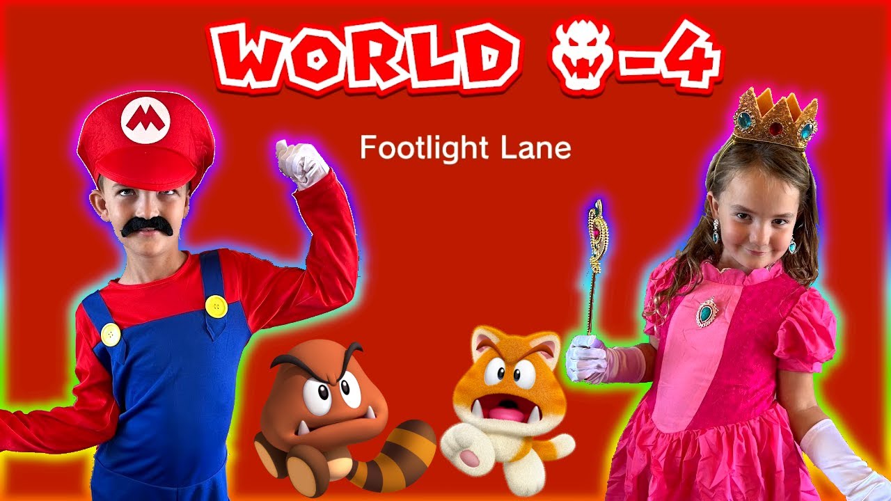 An invisible Trail | Footlight Lane | 3D Mario - YouTube