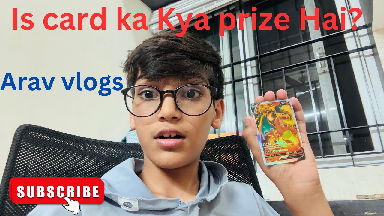Aaj Maine Khola Pokémon card 😃 #pokemon #card @Arav vlogs - YouTube