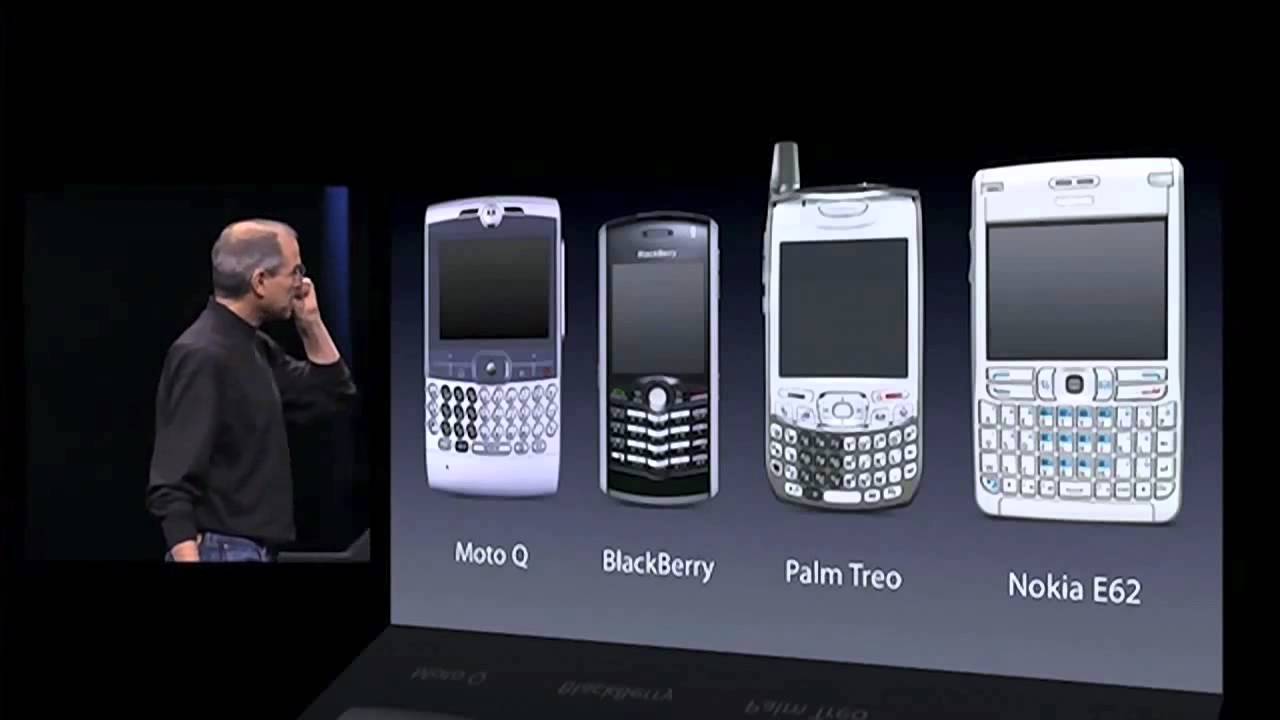 Presentazione STORICA di Steve Jobs del primo Apple iPhone al Keynote ...