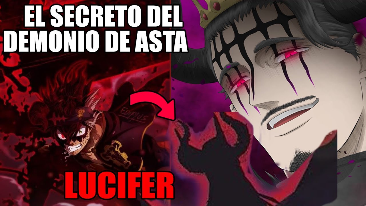 LUCIFER, el DEMONIO más FUERTE y el SECRETO del DEMONIO de ASTA l Black ...