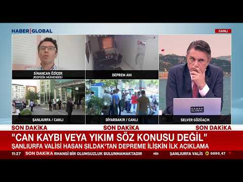 SON DAKİKA | Şanlıurfa'da 5,4 Büyüklüğünde Deprem