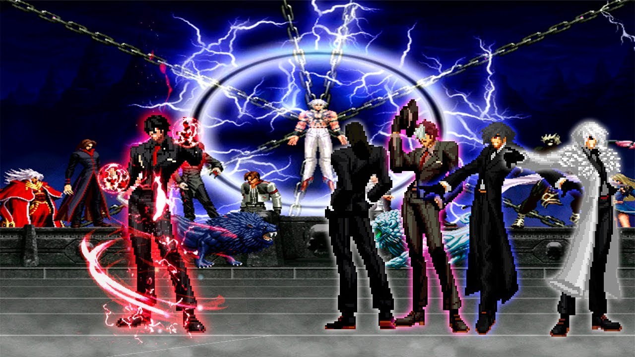 Kof Mugen Demogari Rijon VS Black Kulou Team - YouTube
