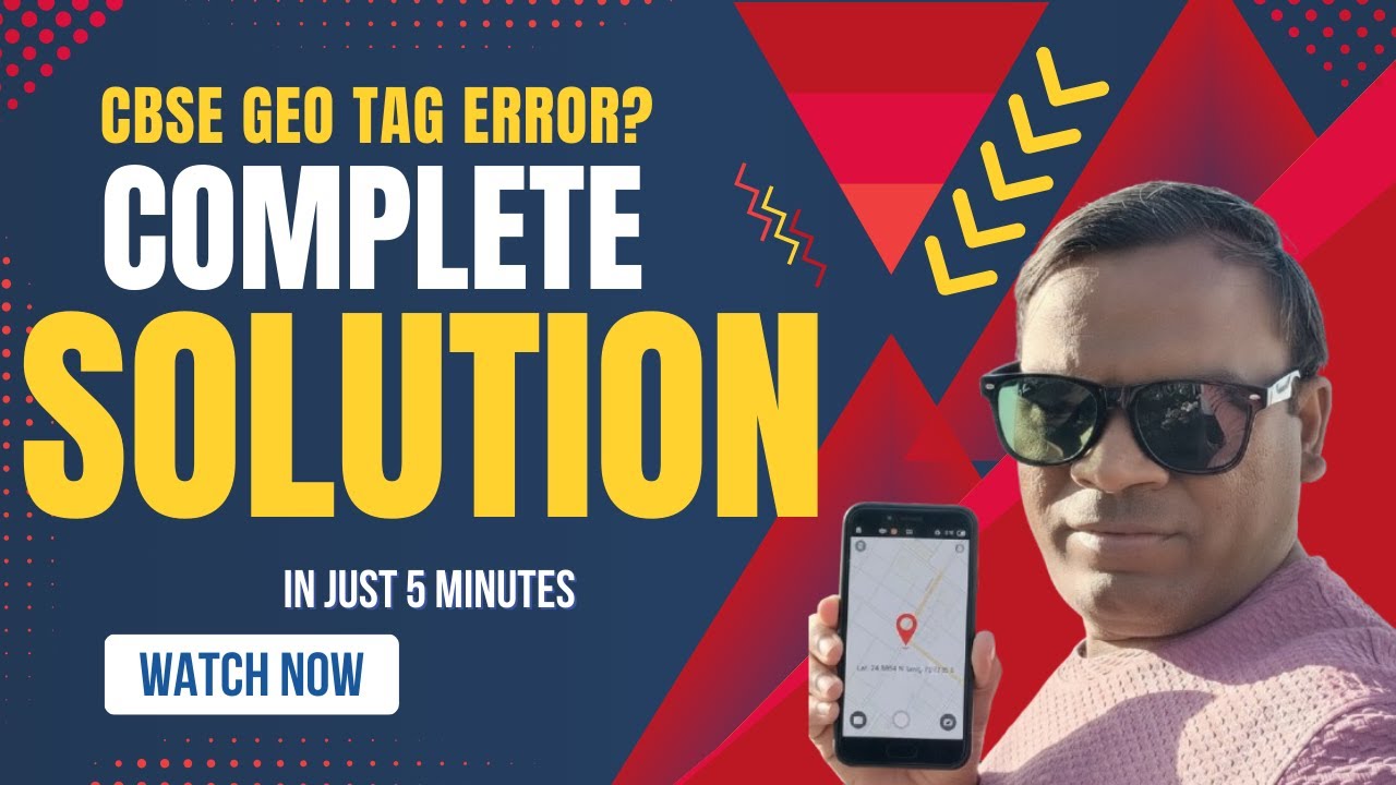Uploading Geo-Tagged Photos for CBSE Practical Exam 2026 | Complete ...