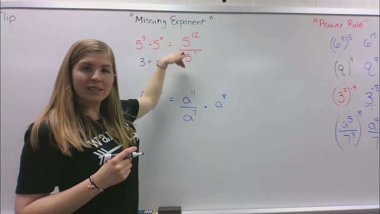 Find the Missing Exponent - YouTube