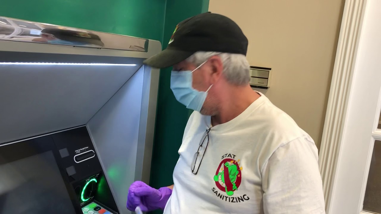 How clean are ATM buttons? - YouTube