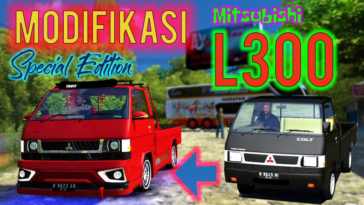 MODIFIKASI MITSUBISHI L300 SPECIAL EDITION - YouTube