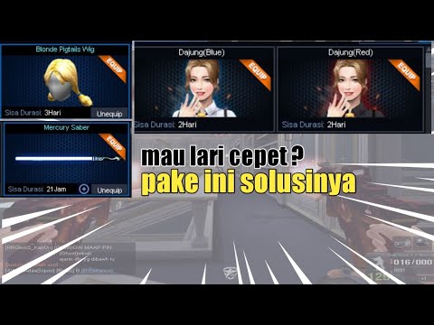 ROBOT + WIG + SABER!! LARINYA CEPET BET CEPET!!!! Gameplay Point Blank ...