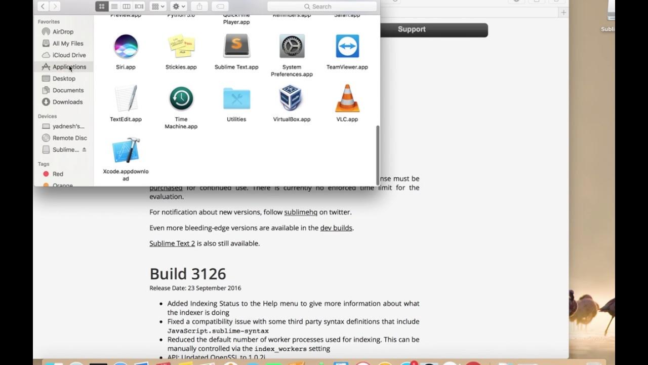How to Download and Install Sublime Text 3 on macOS Mac OS X - YouTube