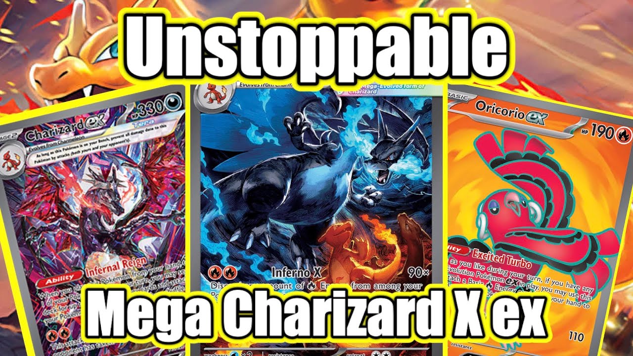 Mega Charizard X EX Is UNSTOPPABLE! The Best Charizard Deck Yet! - YouTube