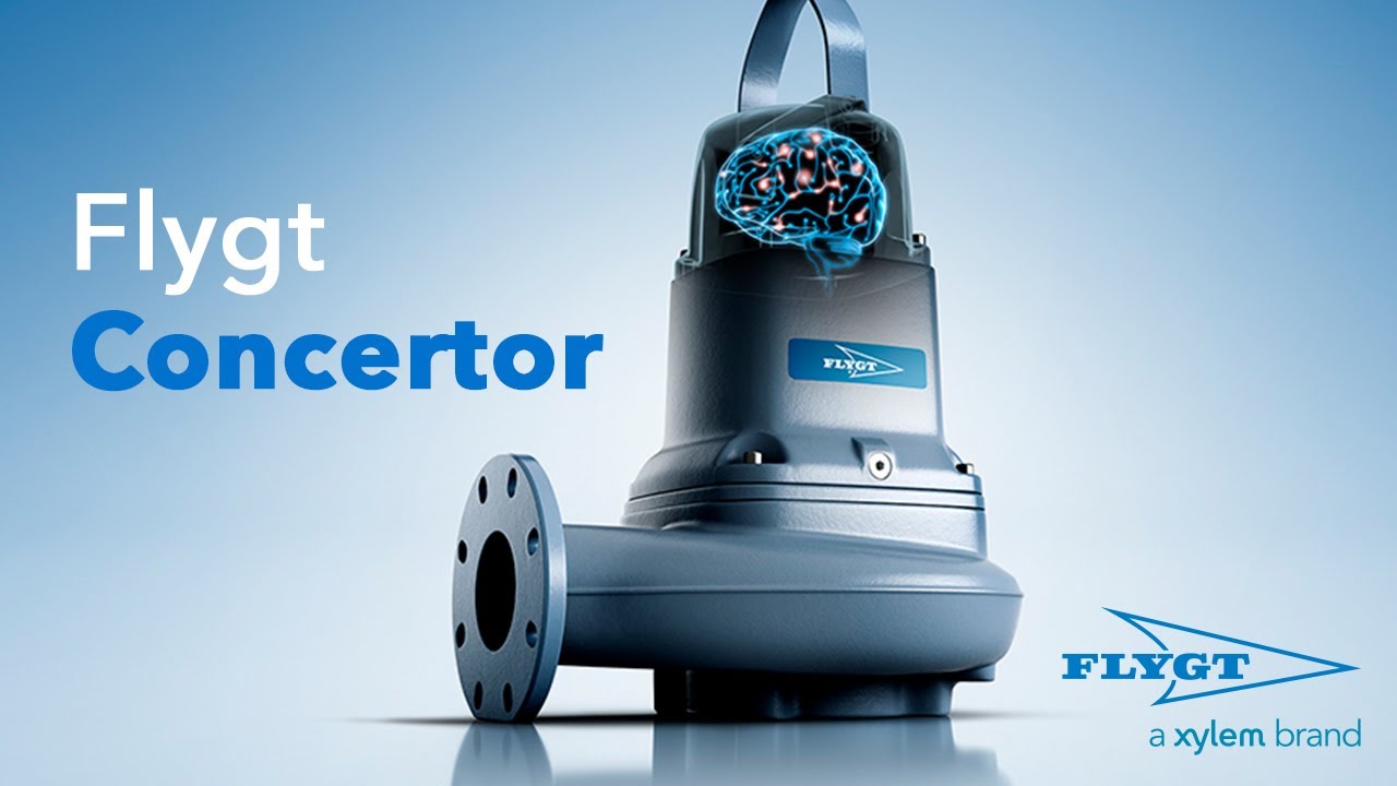 Xylem - Flygt Concertor: wereld's slimste afvalwater pompsysteem - YouTube