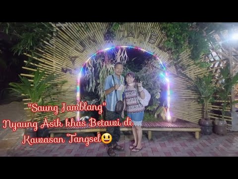 Saung Jamblang, makanan khas Betawi di Tangsel. Pecak ikan nya segaaar😃 ...