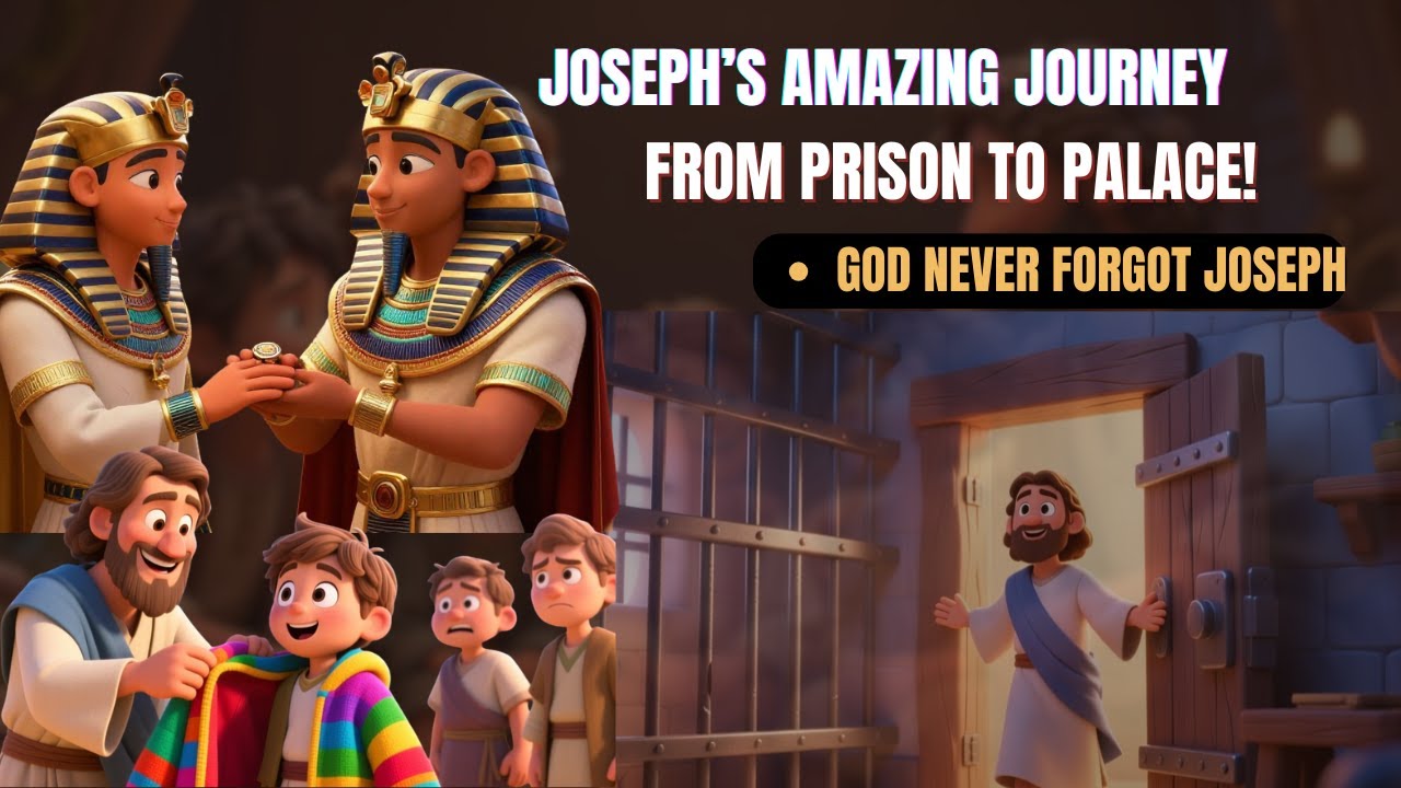 Joseph: From Prison to Palace | Bible Story for Kids - YouTube