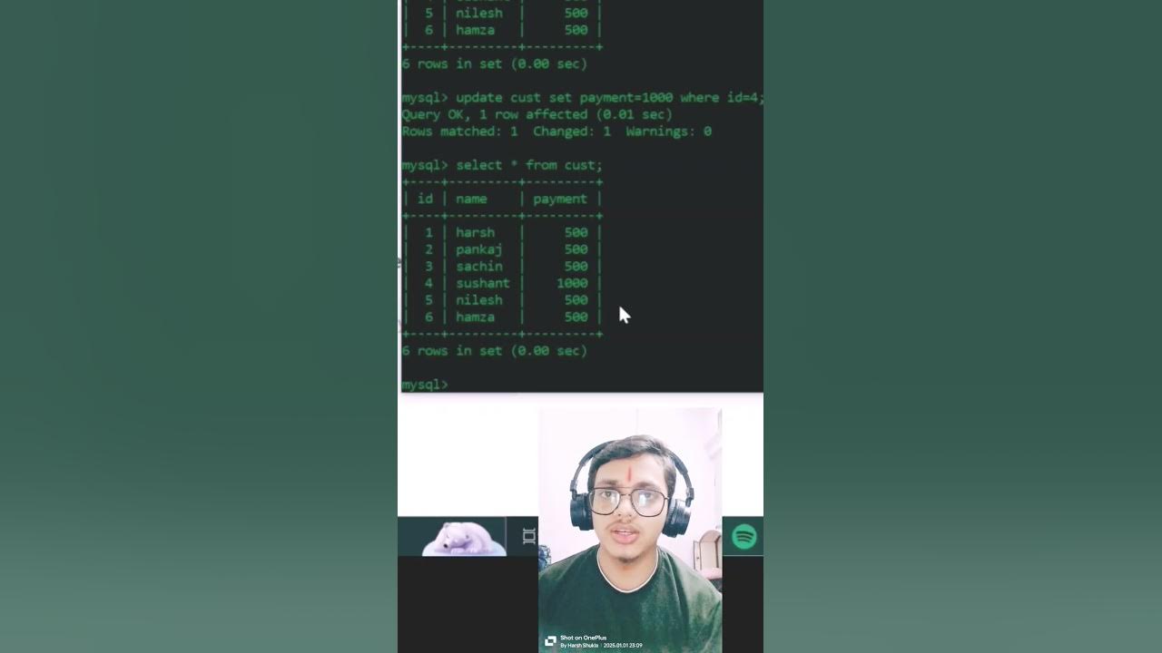 MySQL Part 52 - Update and delete query in MySQL #coding #programmings #programmingtips # ...