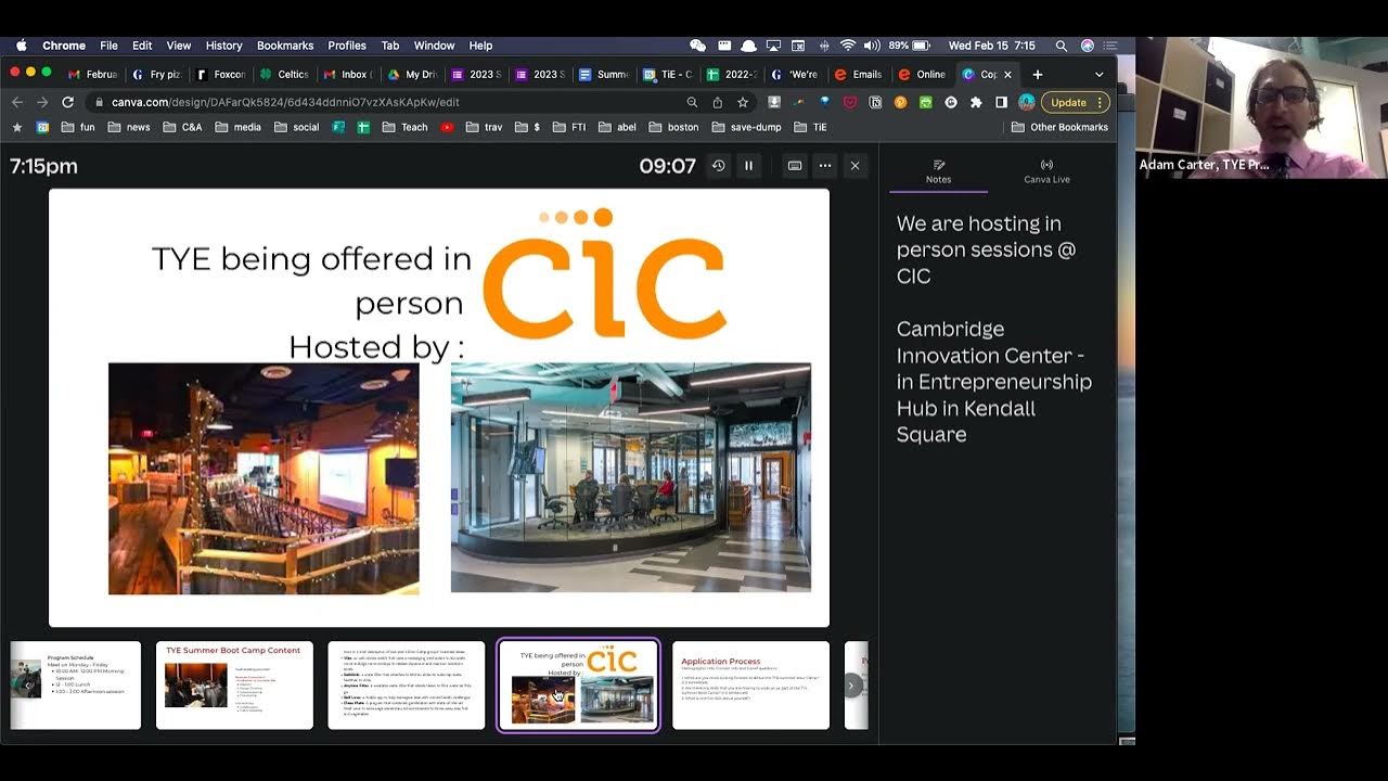 TYE Boot Camp Info Session Recording - YouTube