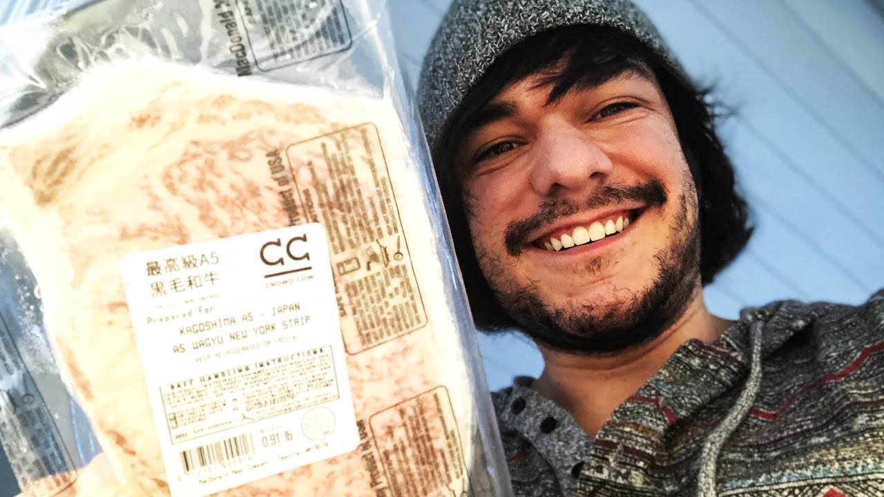 CROWD COW | A5 Japanese Wagyu Unboxing!!! (Kagoshima) - YouTube