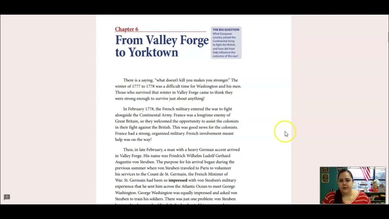 4th Grade CKLA ELA - Unit 7 Lesson 10 American Revolution: The French ...