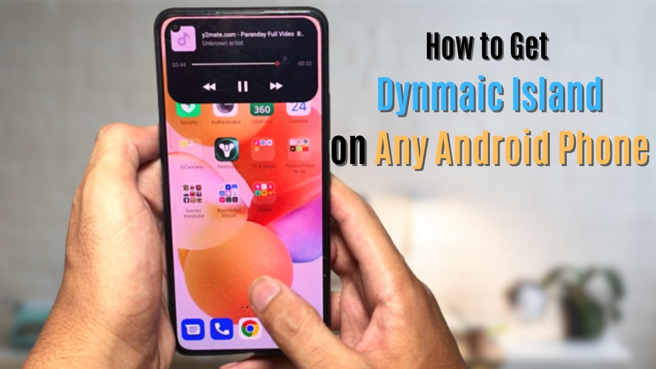 How Get Dynamic Island Any Android Phone | DynamicSpot - YouTube