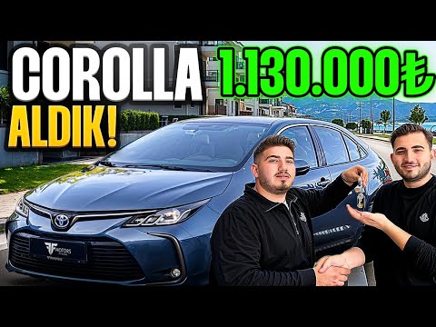 KARDEŞİM'DEN TOYOTA COROLLA ALDIK! 1.130.000 TL