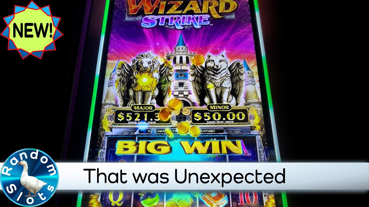 New⭐️Wizard Strike Slot Machine Win - YouTube