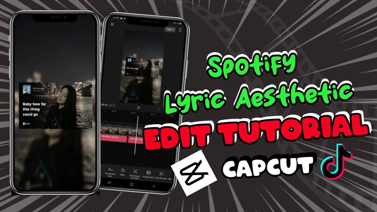 Cara Membuat Video Lirik Spotify Aesthetic di Capcut - YouTube