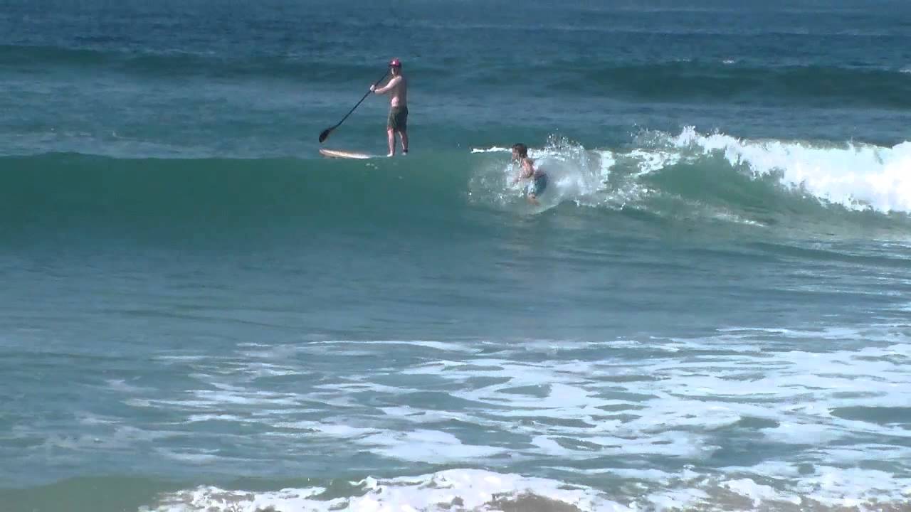 Len Ball Surf: Warming up for Goldenwest Carlsbad Grom - YouTube