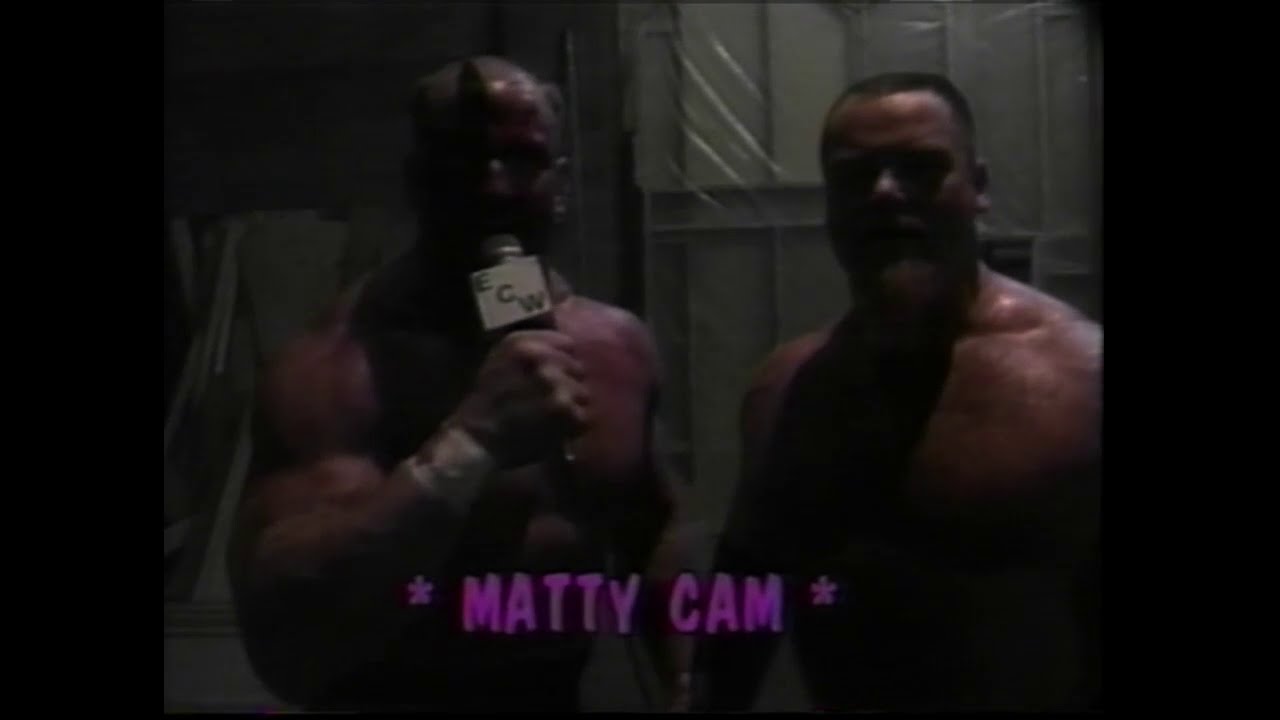 Road Warrior Hawk & Jim the Anvil Neidhart ECW Promo on Terry Funk ...
