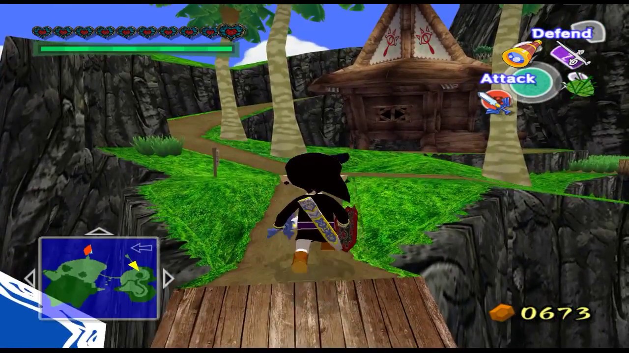 Custom Legend of Zelda Wind Waker Textures - YouTube